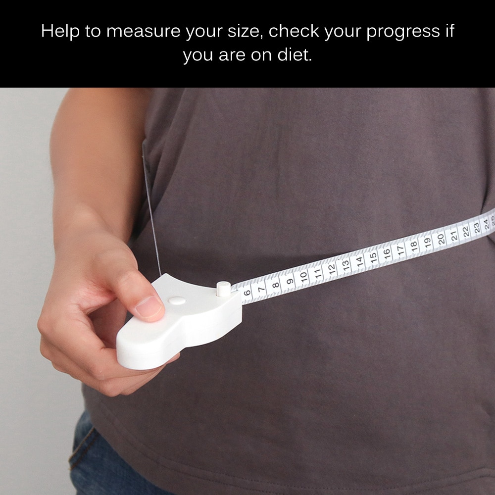 150cm Retractable Ruler Body Fat Weight Loss Measu... – Grandado