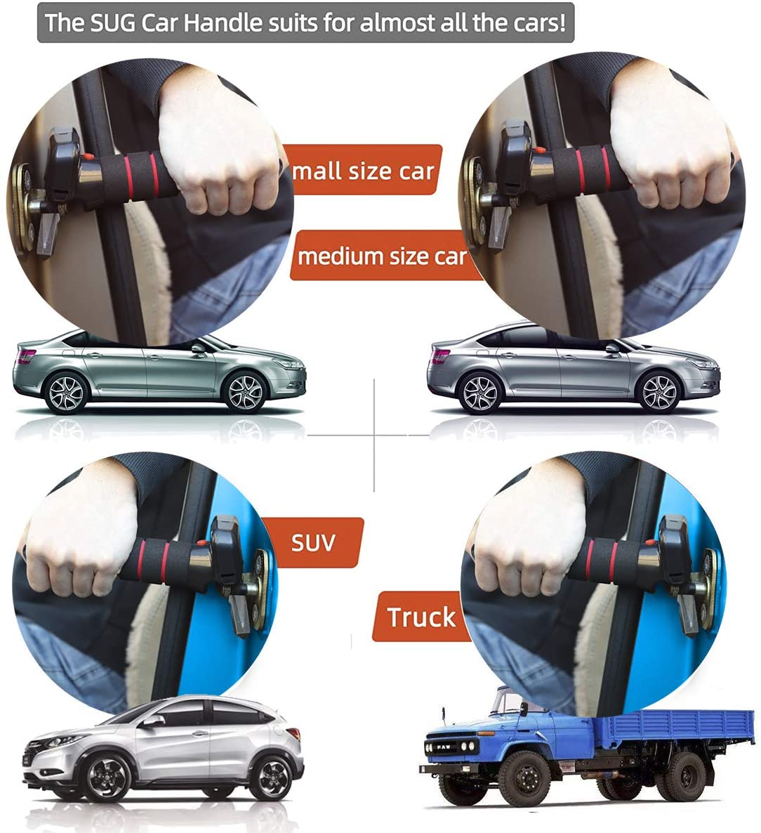 Vehicle Support Handle Portable 4 in 1 Car Assist ... – Grandado