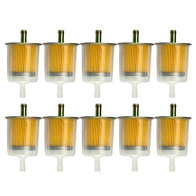 10X 3/8Inch Fuel Filters High Performance Universa... – Vicedeal