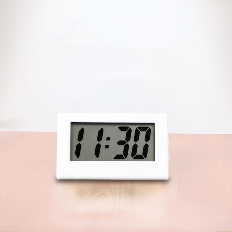 Mini Clock Lcd Digital Table Dashboard Bedroom Sim... – Grandado