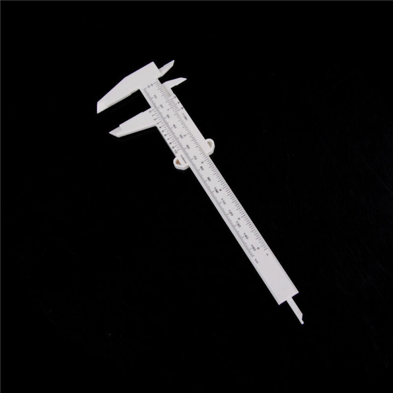 Sliding Vernier Caliper Plastic Measure Ruler Gaug... – Vicedeal