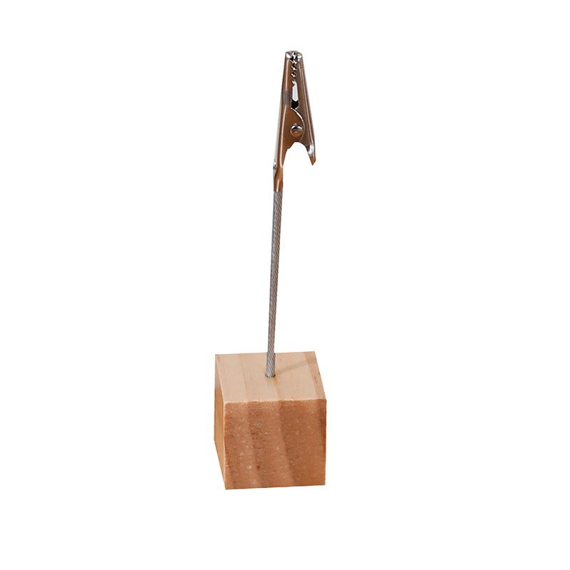 Wooden Memo Clips Holder Picture Holders With Clip... – Vicedeal