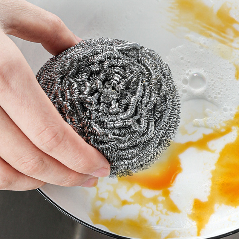 Mini Stainless Steel Cleaning Balls Kitchen Washin... – Grandado