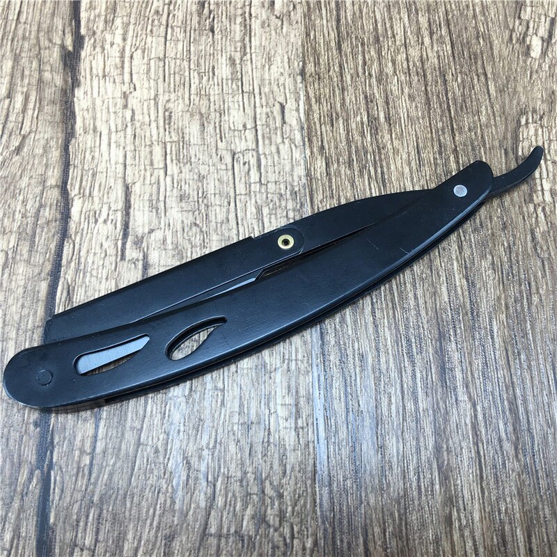 Men Straight Edge Razor Steel Folding Shaving Barb... – Grandado
