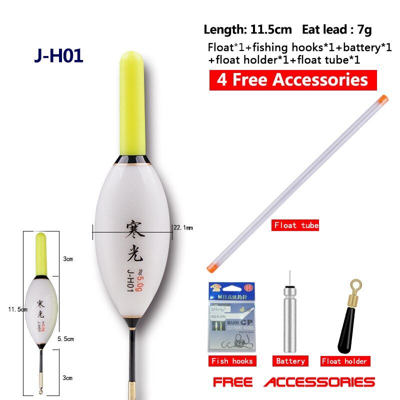 1piece Rock Fishing Float+1 Battery+1Float Holder+... – Vicedeal