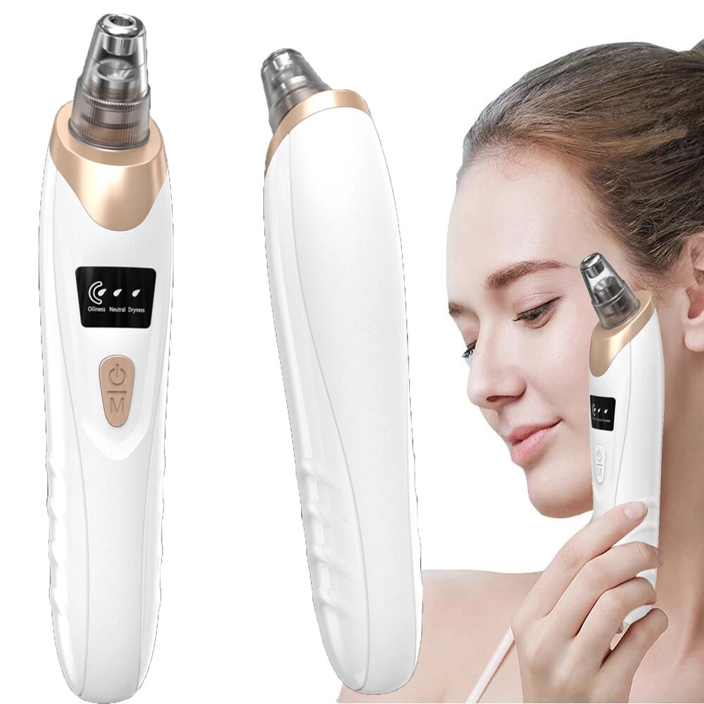 Facial Blackhead Remover Electric Pore Cleaner Bla... – Grandado