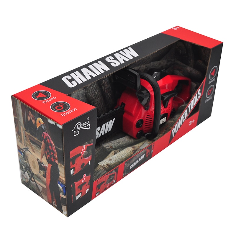 Simulation Tool Toys Electric Saw Rotating Chain w... – Grandado