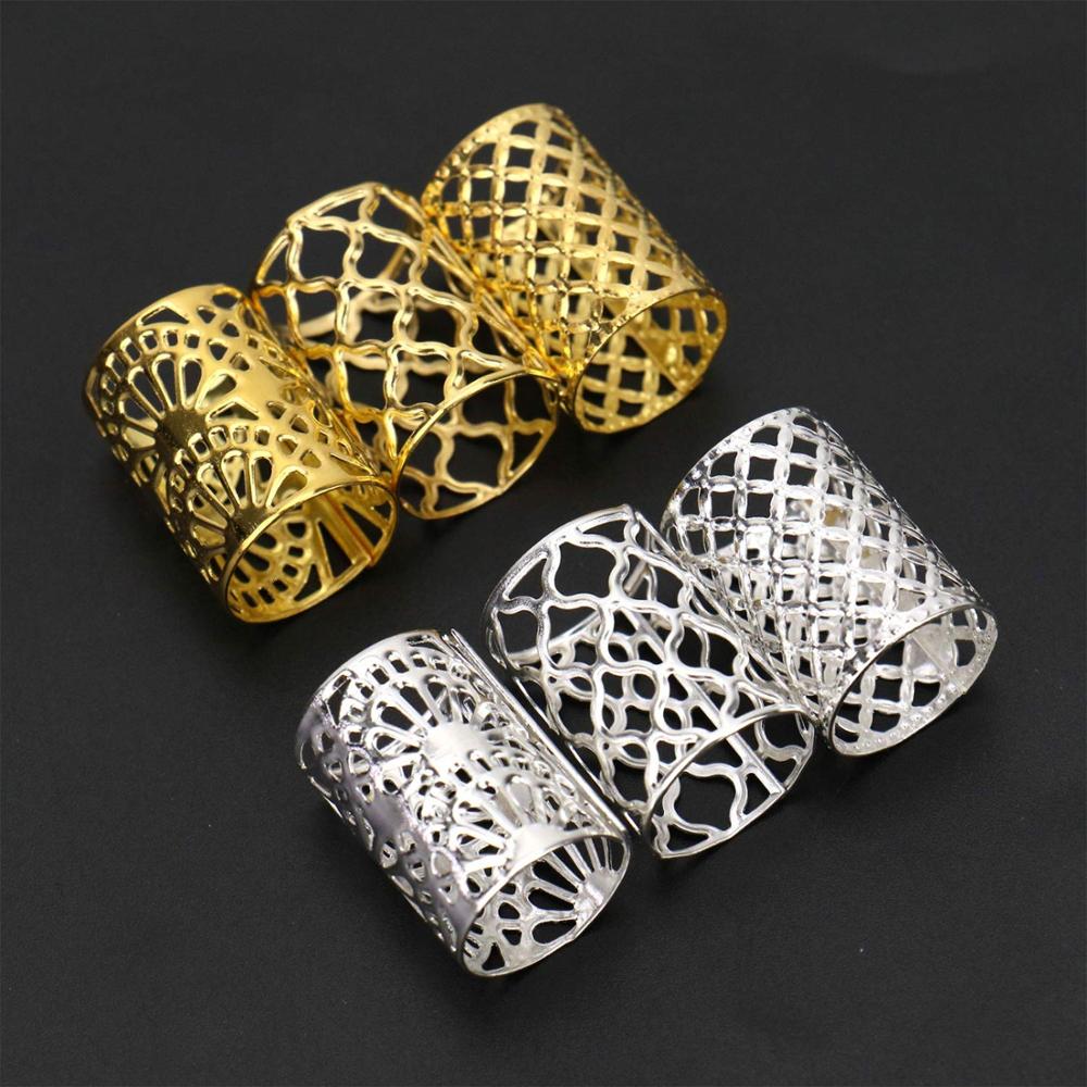 30-60pcs/lot Dreadlocks Beads Metal Dread Golden a... – Vicedeal
