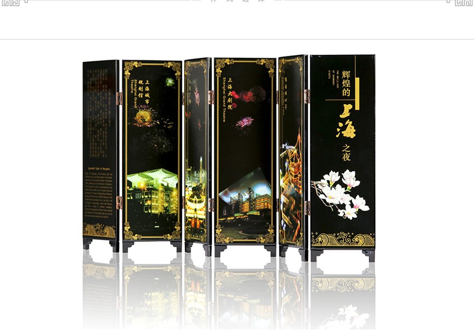 miniature Folding Decorative Screen Table Screen C... – Grandado