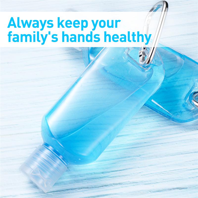 5pcs 50ml Refillable Bottles With Hook Hand Saniti... – Grandado