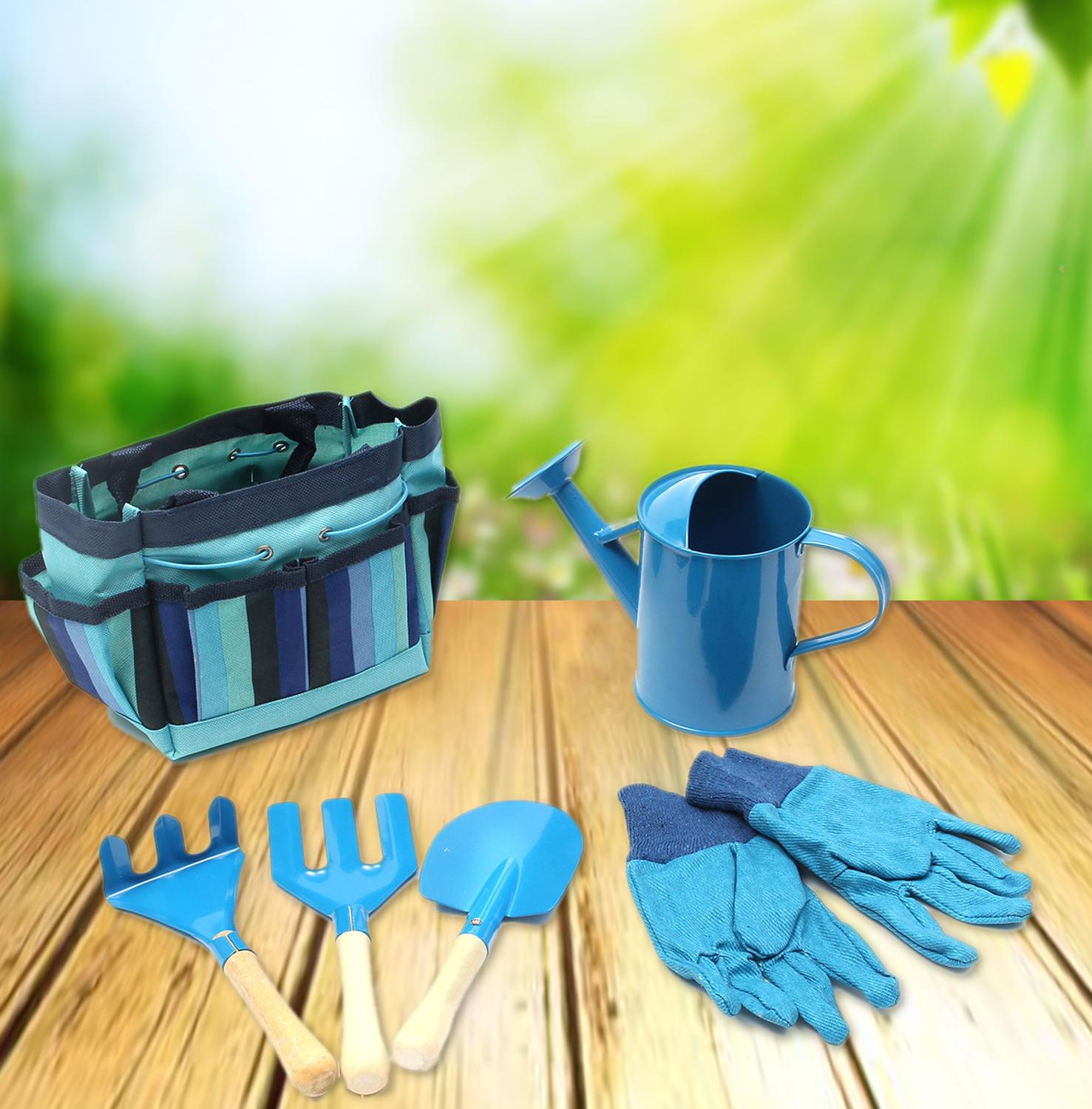 6 Stks/set Kids Tuinieren Houten Metalen Kinderen ... – Grandado