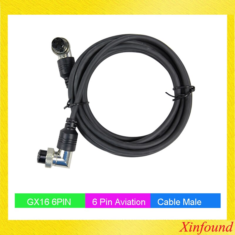 GX16 6PIN 6 Pin Luchtvaart Kabel Man Op Man Voor P... – Vicedeal