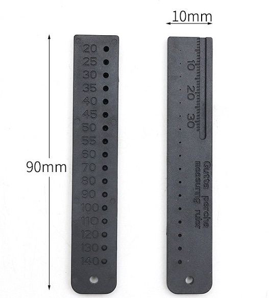 Regla de endodoncia Dental, instrumento de calibra... – Grandado