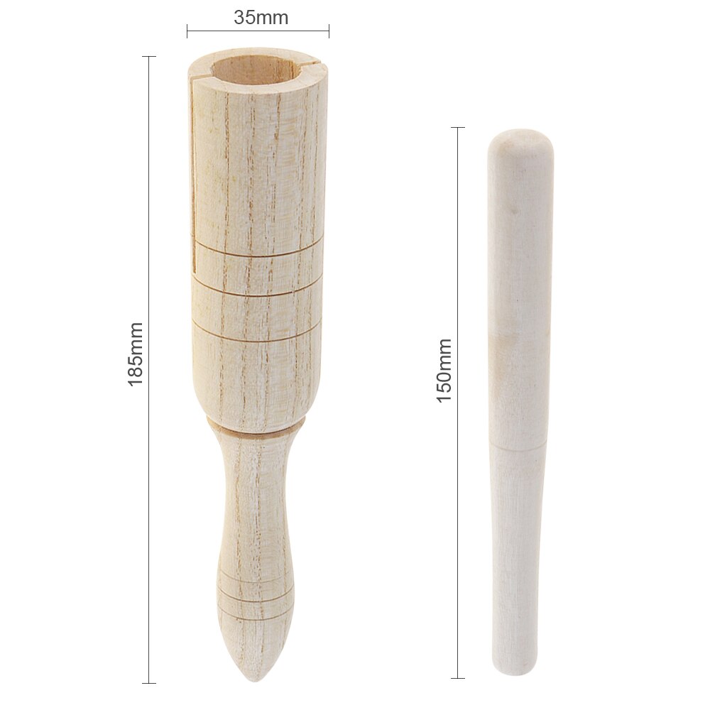 Sound Tube Wooden Crow Kid Children Wood Sounder M... – Vicedeal