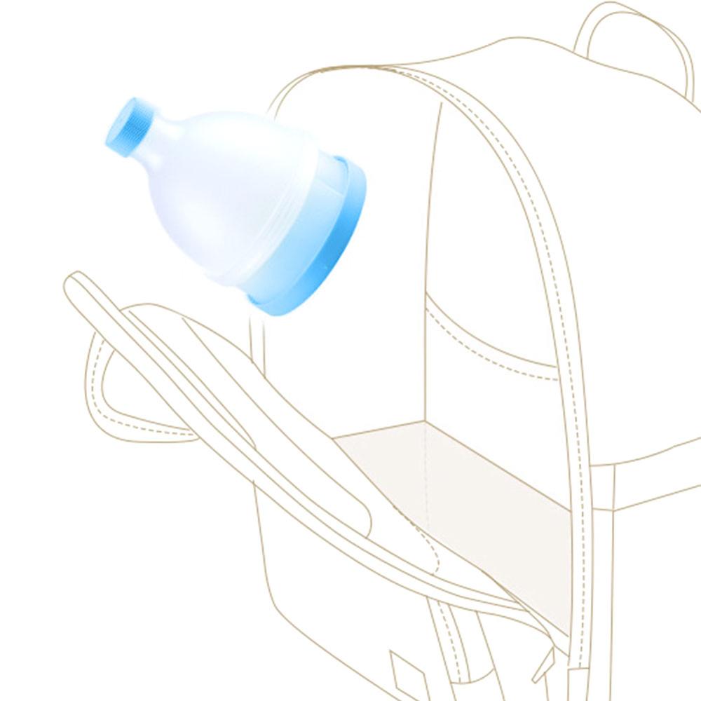 Portable plastic protein powder box 2 in 1 contain... – Grandado