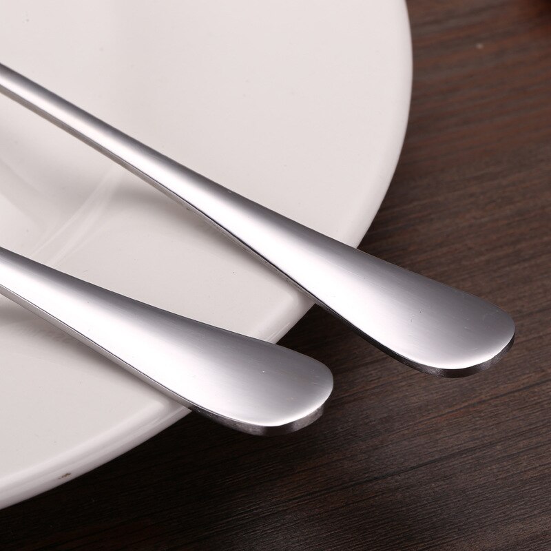 6pcs Stainless Steel Coffee Teaspoon Dinner Spoon ... – Grandado