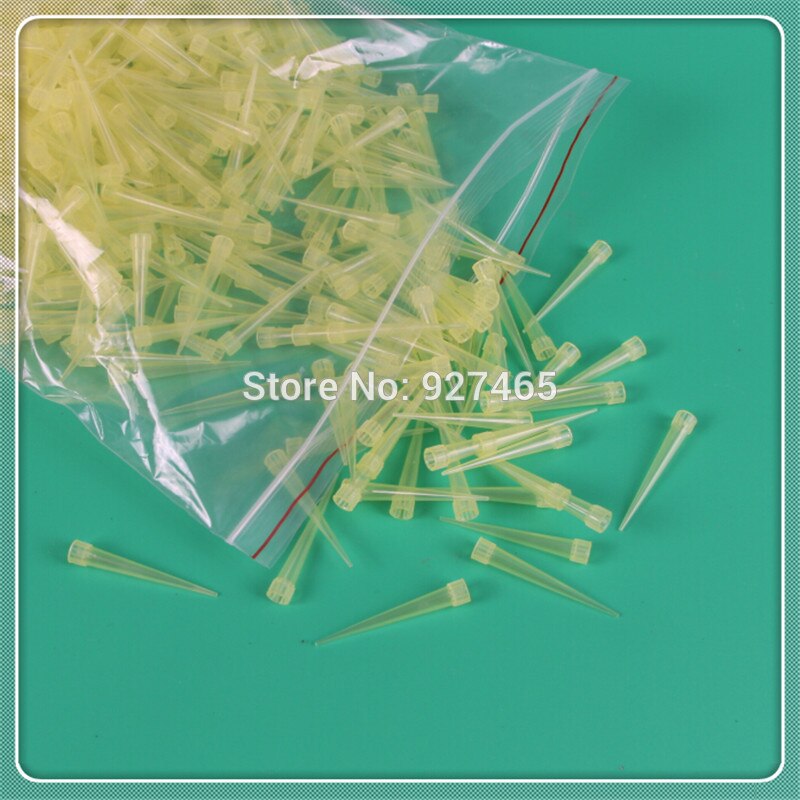1000 pcs/bag Toppette pipette tips for 200ul yello... – Grandado