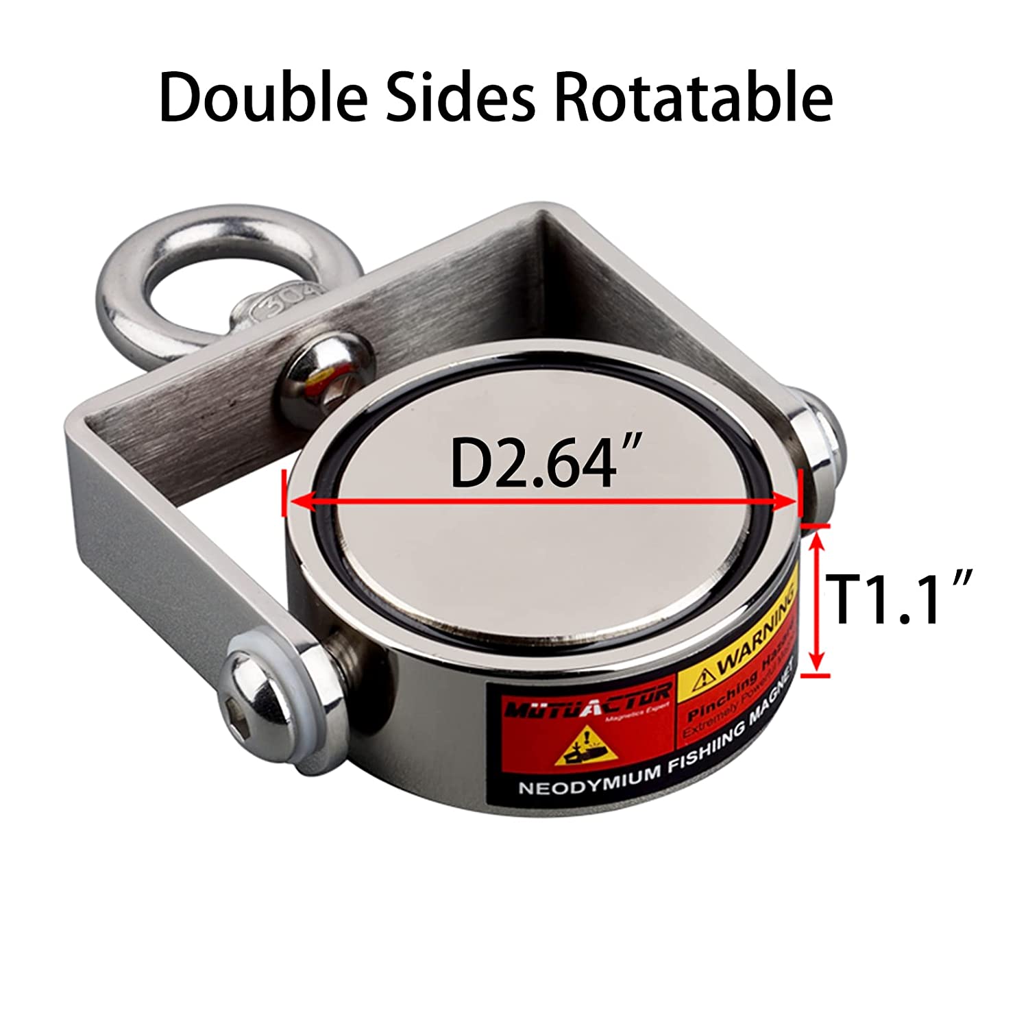 Rotatable Double Sided Magnet Fishing Kit Combined... – Vicedeal