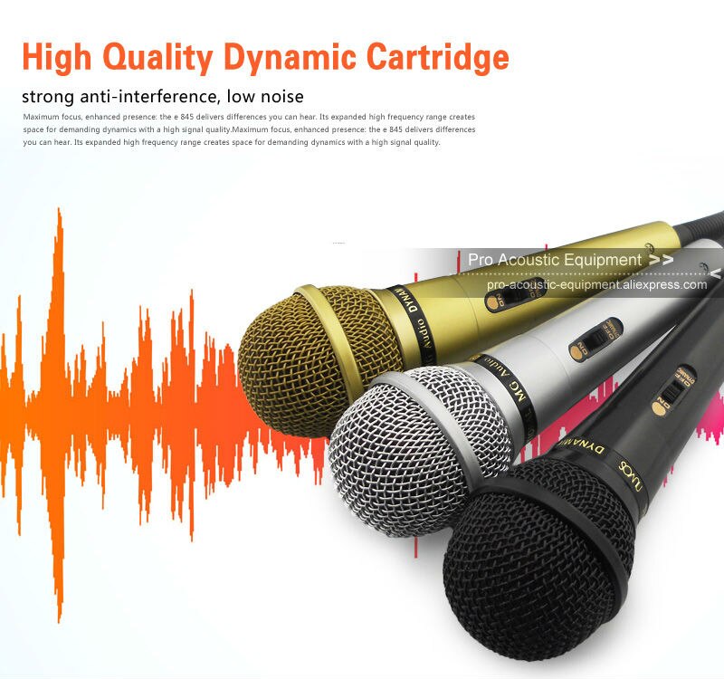 ZY Audio Dynamische Microfoon Mic Mike Voor KTV Ka... – Vicedeal