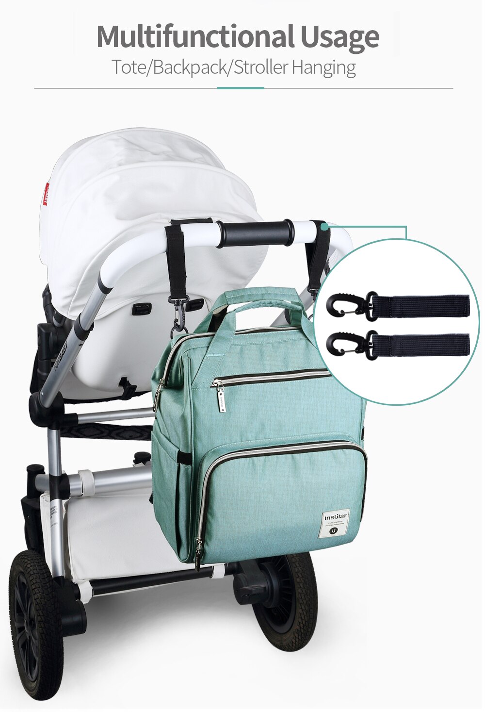 Insular Brand Mummy Maternity Diaper Changing Bag ... – Grandado