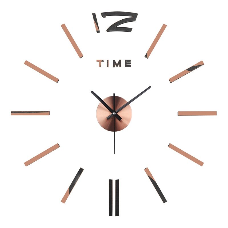 3D DIY Wall Stickers Modern Acrylic Wall Clocks Qu... – Vicedeal