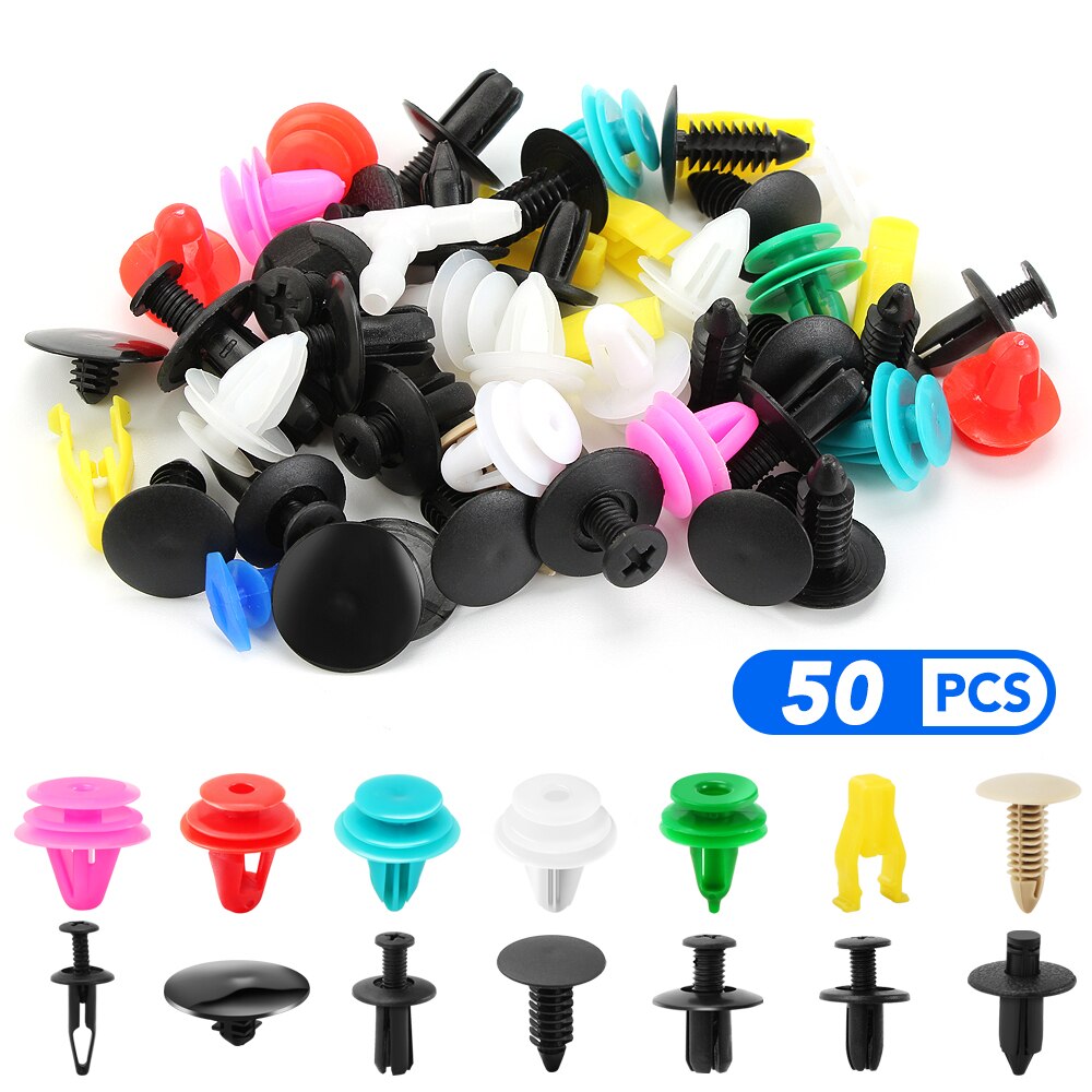 50pcs 100pcs 200pcs Universal Mixed Car Fastener C... – Grandado