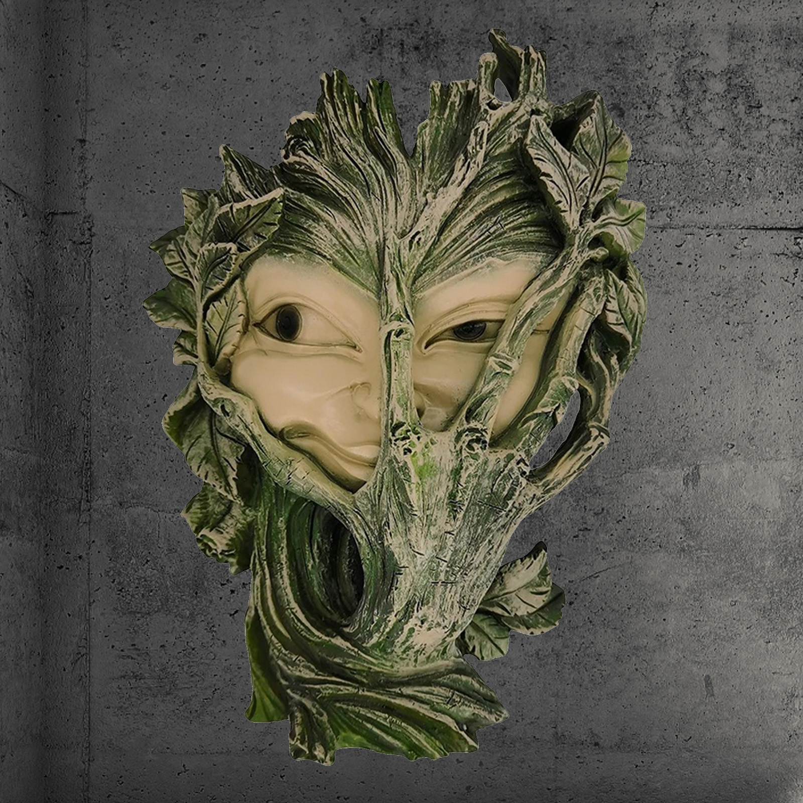 Women Face Tree Decor Resin Garden Peeker Sculptur... – Vicedeal