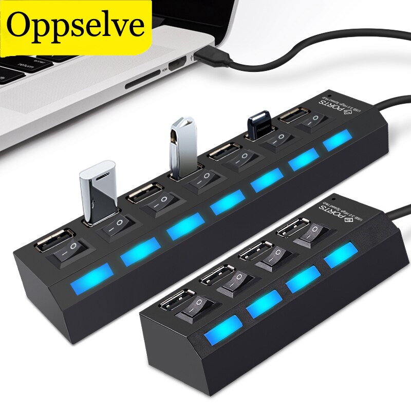 4 Poorten Usb Hub 3.0 True Usb 3.0 Hub Hoge Snelhe... – Vicedeal