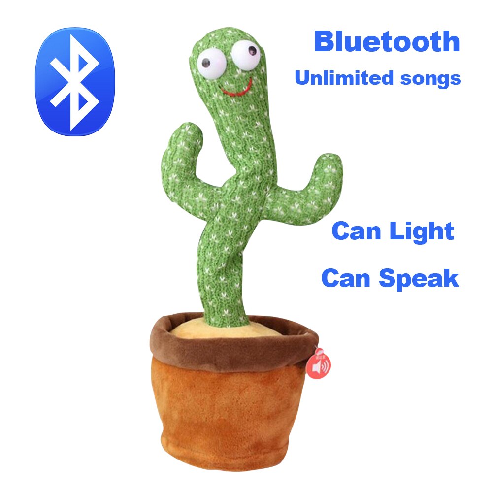 Home Decoration Lovely Talking Toy Dancing Cactus ... – Grandado