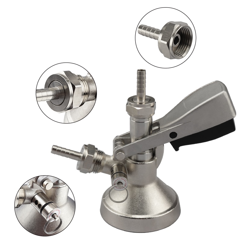 G Type Keg Coupler Home Brewing Beer Keg Tap Dispe... – Grandado