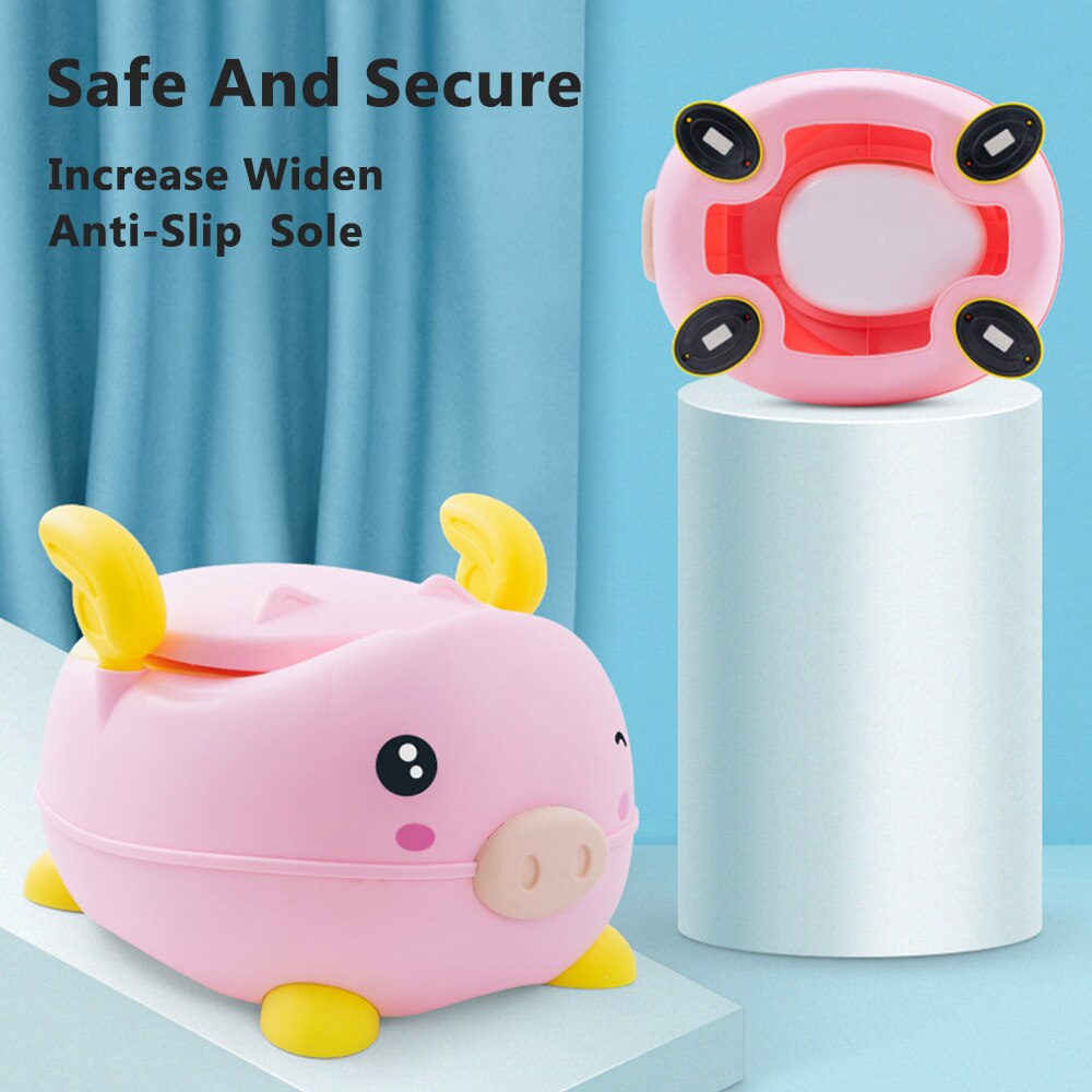 Draagbare Baby Pot Leuke Piggy Vormige Toiletbril ... – Vicedeal