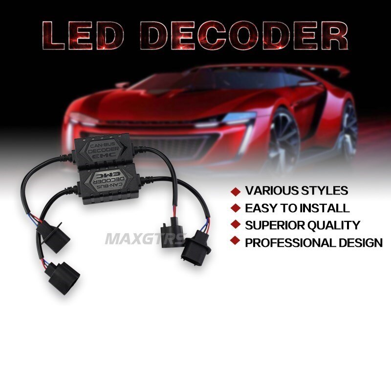 2x Canbus Decoder H1 H3 H4 H7 H8 H11 H13 9005 9006... – Grandado