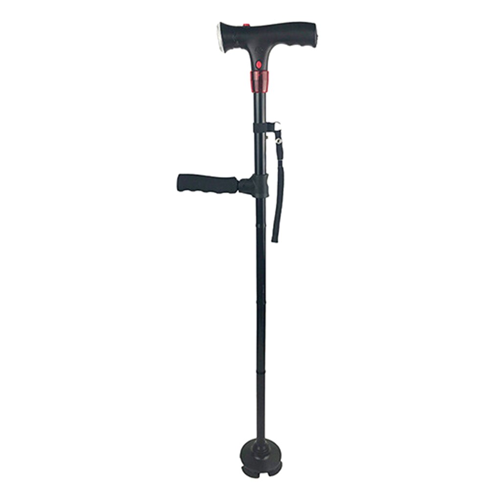 Collapsible Telescopic Folding Cane Elder Cane LED... – Vicedeal