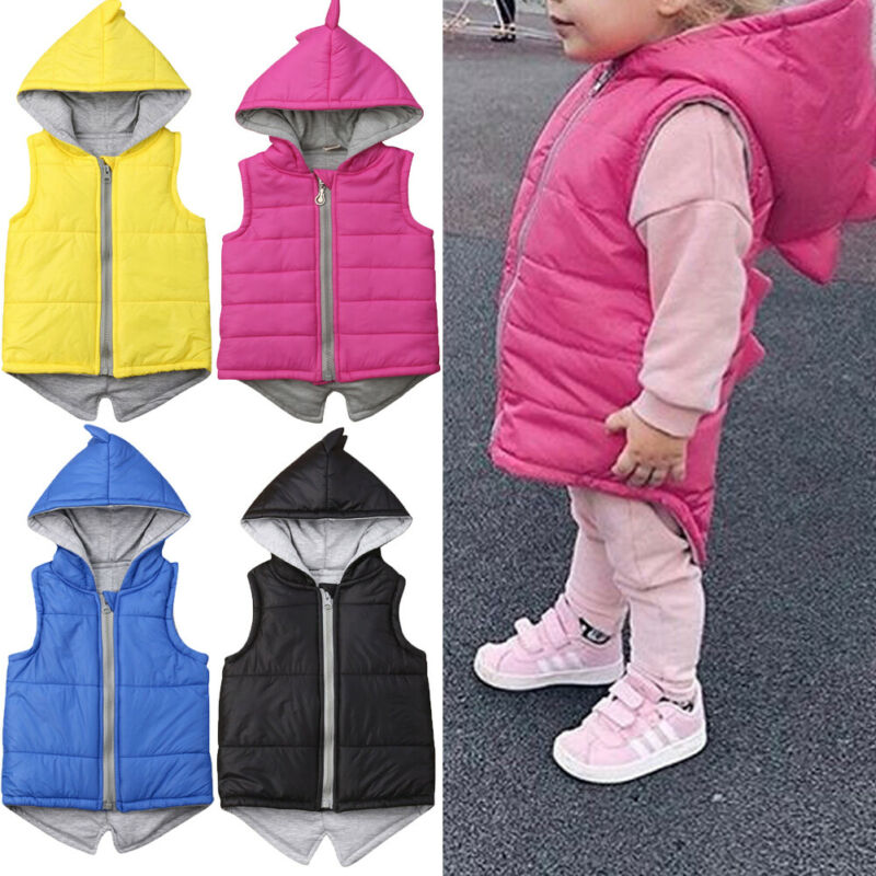 Princess Kids Baby Girl Autumn Winter Dinosaur Hoo... – Grandado