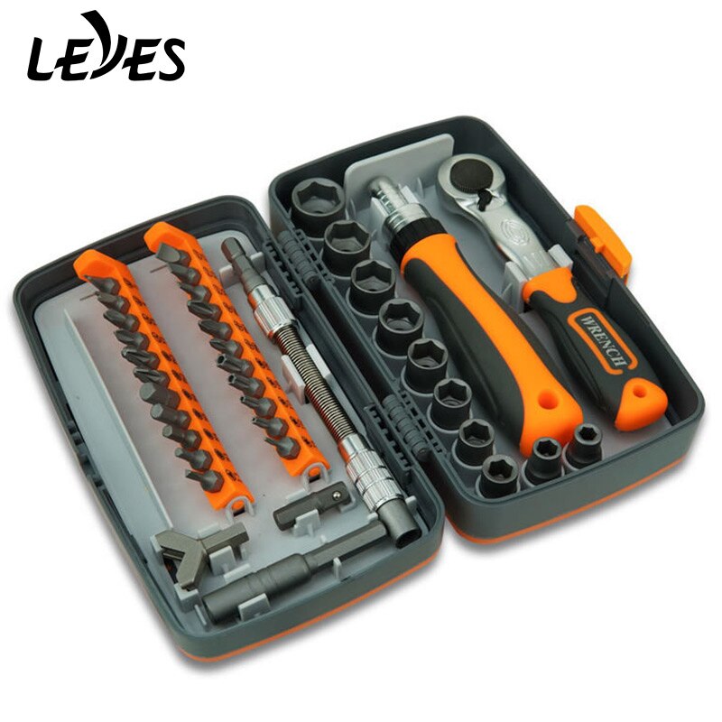 38 in 1 Tools Set Box Screwdriver Bit Combination ... – Vicedeal