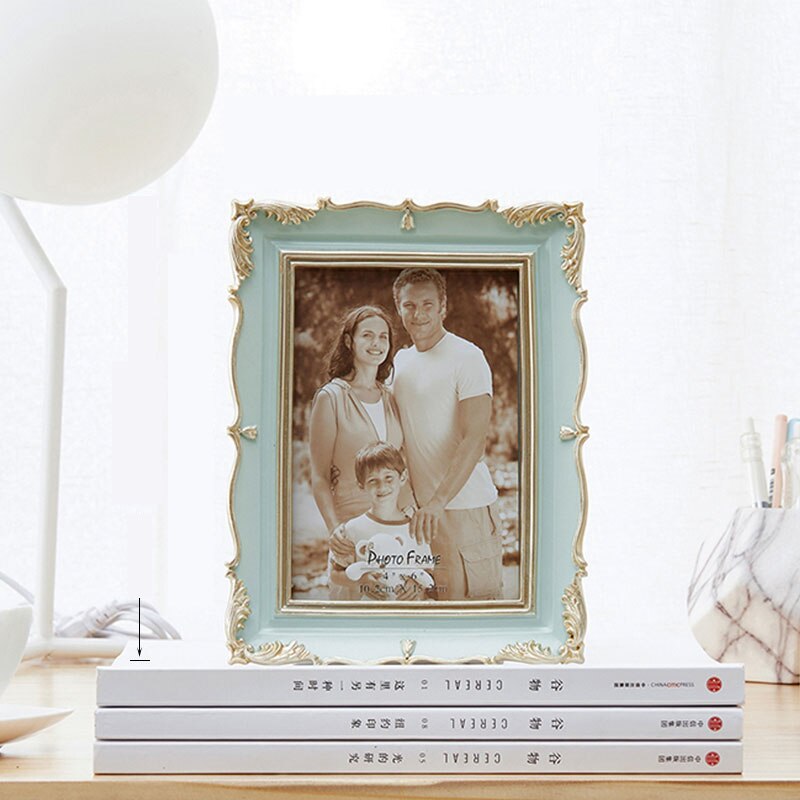American Style Photo Frame Study Desktop Resin Pic... – Grandado