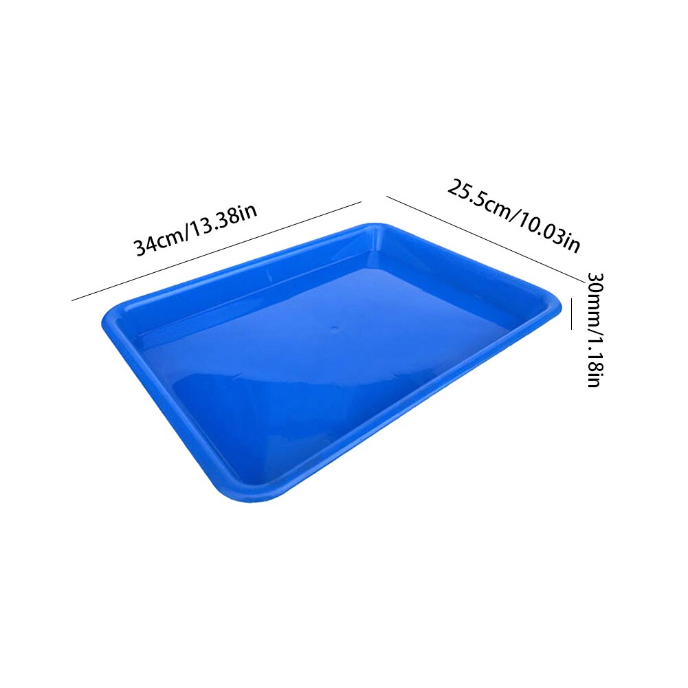 Plastic Tray Craft Art Activity Tray Rectangular M... – Grandado