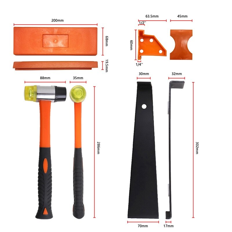 DIY Home Laminate Installation Kit Set Wood Floori... – Vicedeal