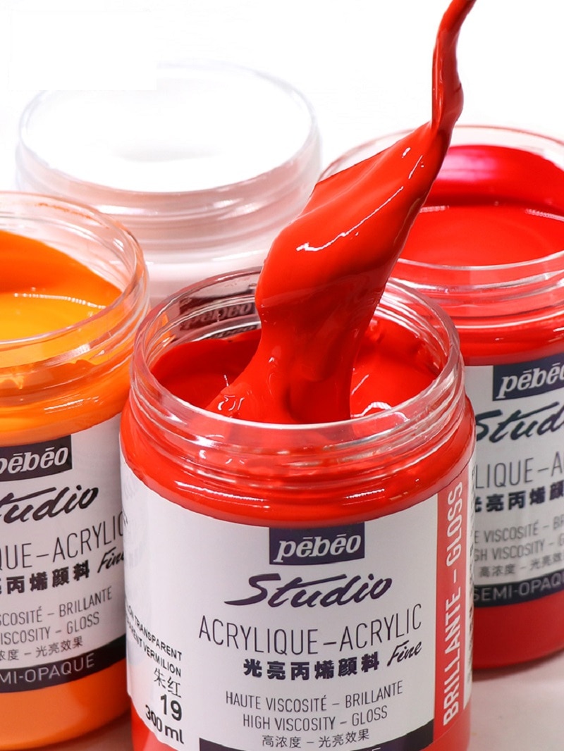 Pebeo Acrylic Paint 300ML Bright Fluid Painting DI... – Vicedeal