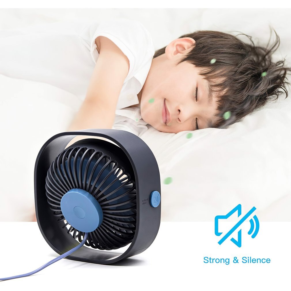 Usb Desk Fan Mini Draagbare Elektrische Ventilator... – Vicedeal