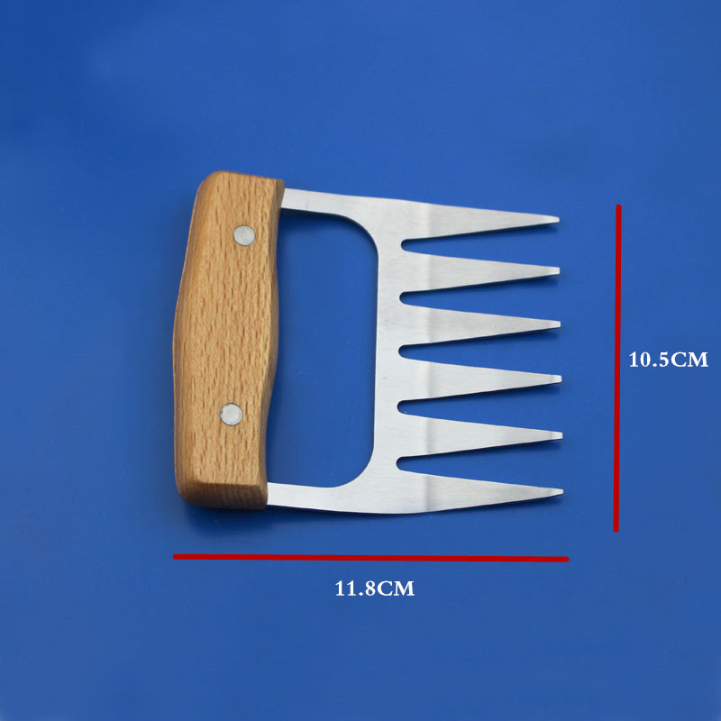 Bear catching barbecue fork Bear claw meat splitte... – Vicedeal