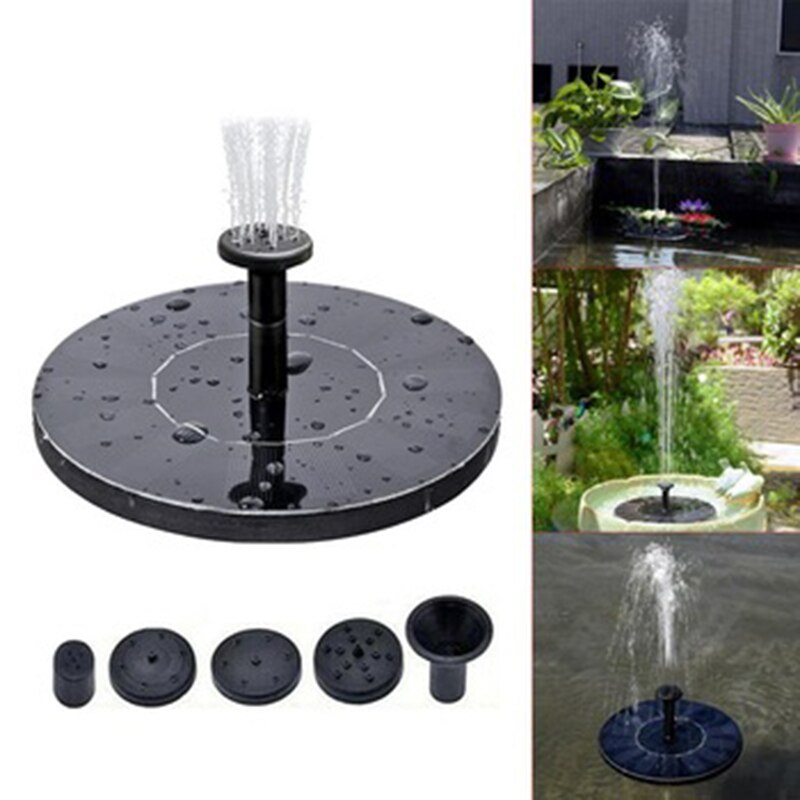 Mini Solar Fontein Vogel Bad Water Plaat Fontein P... – Grandado