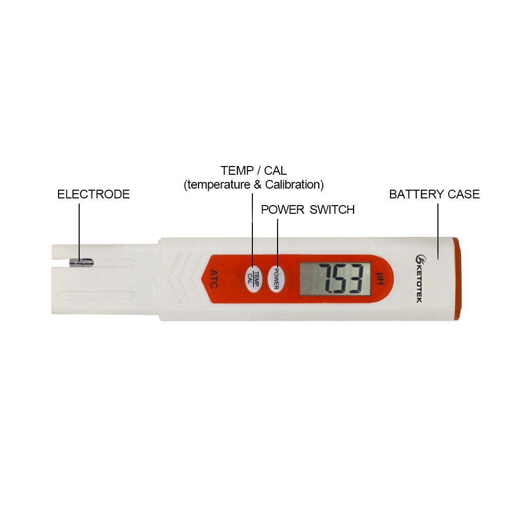 Portable LCD Digital PH Meter Thermometer Pen of T... – Vicedeal