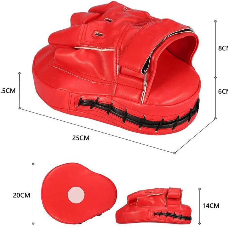 Arc Hand Target Fighting Sanda with Five Finger Ta... – Grandado