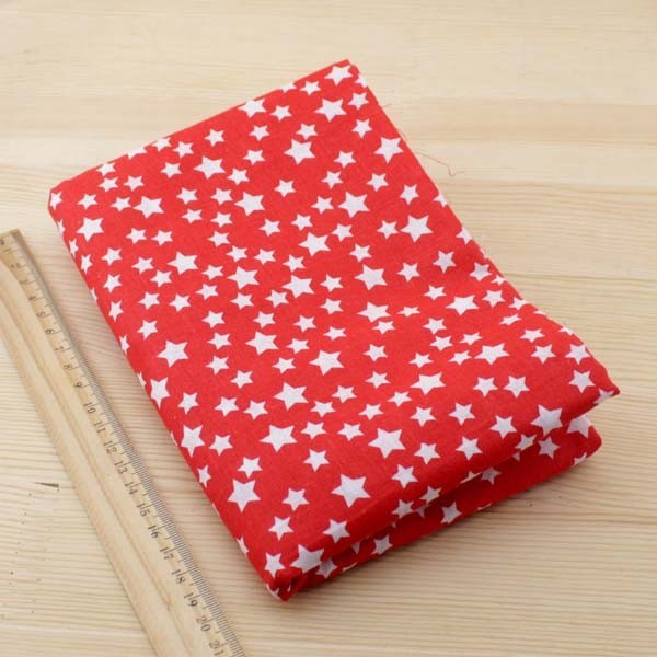 7pcs Red Cotton Patchwork Fabric Bundle For DIY Se... – Grandado