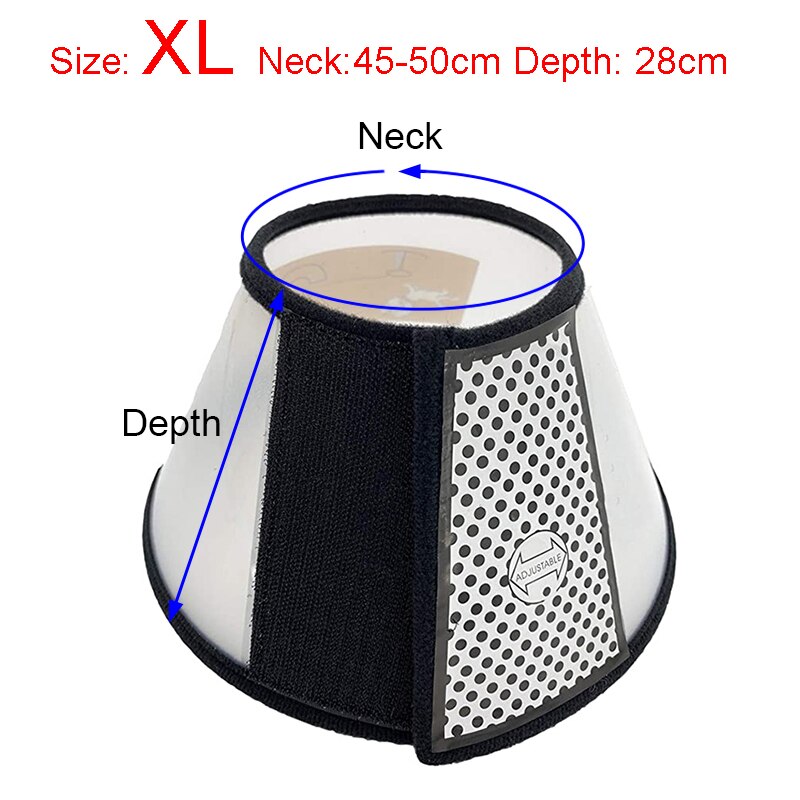 Elizabeth Collar para perro gato Collar protector ... – Grandado