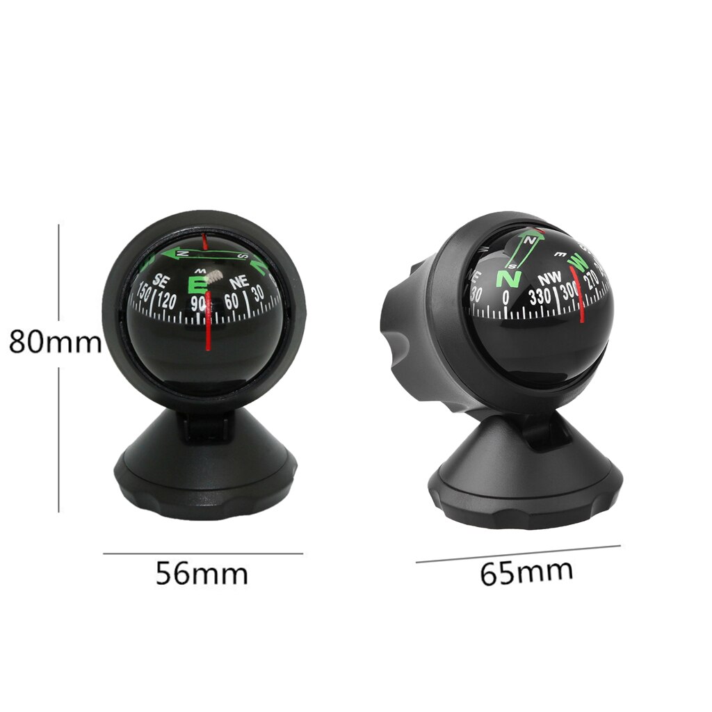1 Pc 360 Graden Rotatie Auto Dashboard Mini Kompas... – Vicedeal