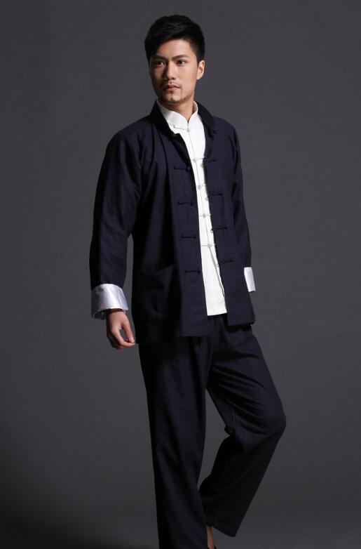 Man Kungfu Costume Chinese Traditional Tang Suit M... – Grandado