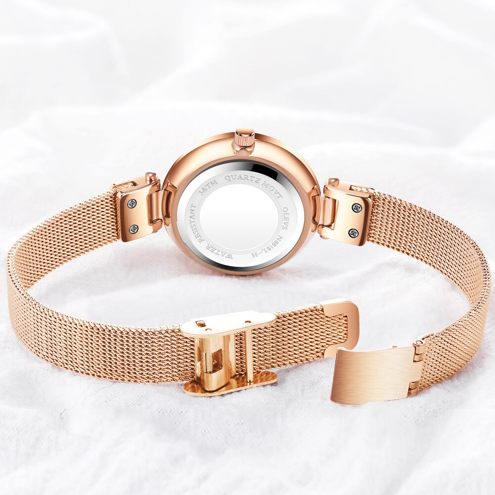 OLEVS Women Watches Top Luxury Brand Vivid Butterf... – Grandado