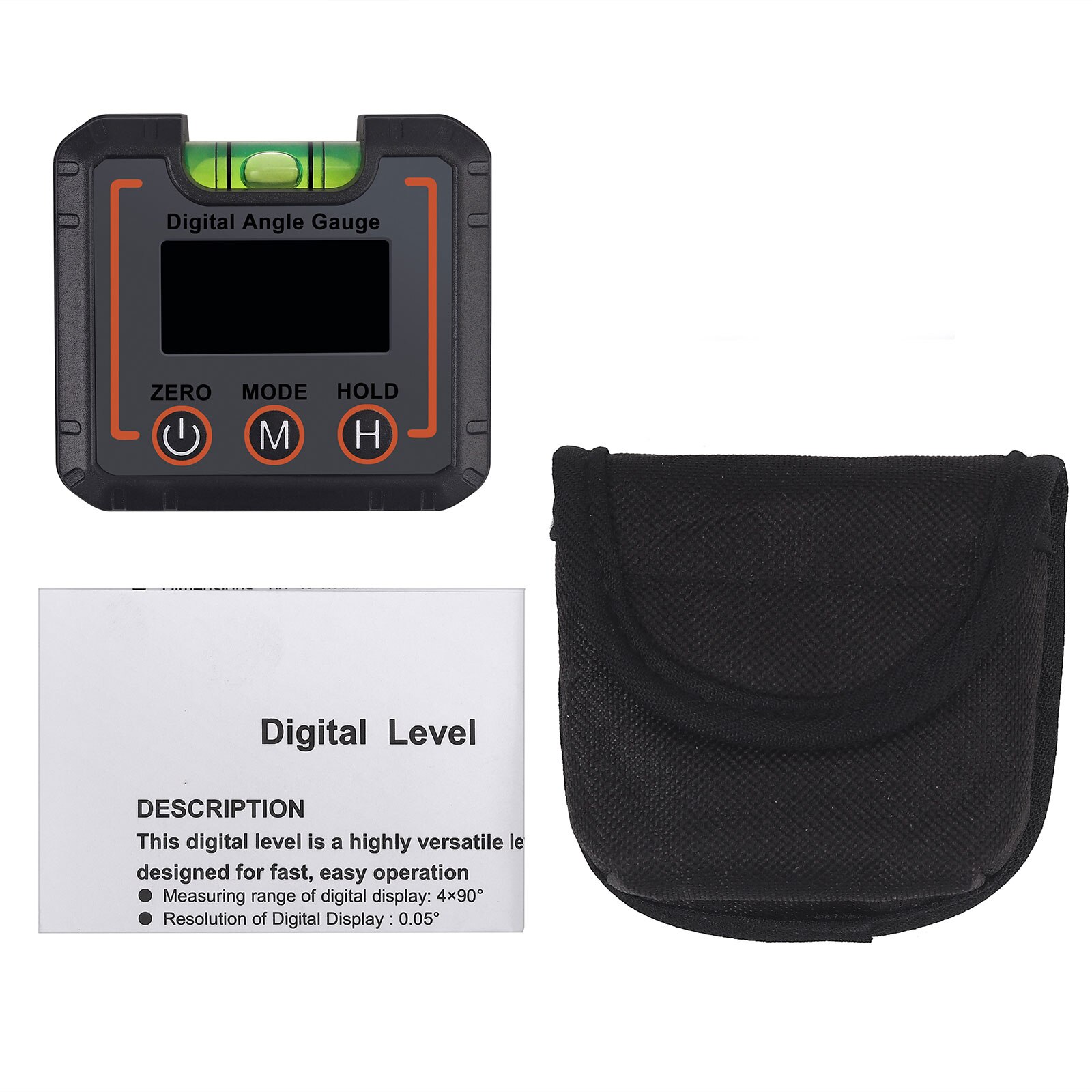 Noeteck Digital Angle Gauge Level Box Protractor A... – Grandado